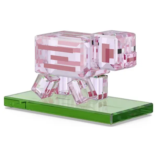 SWAROVSKI Minecraft Pig - Pink