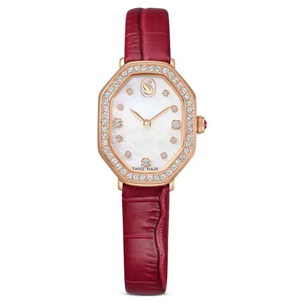 SWAROVSKI Dextera Octagon Watch - Red