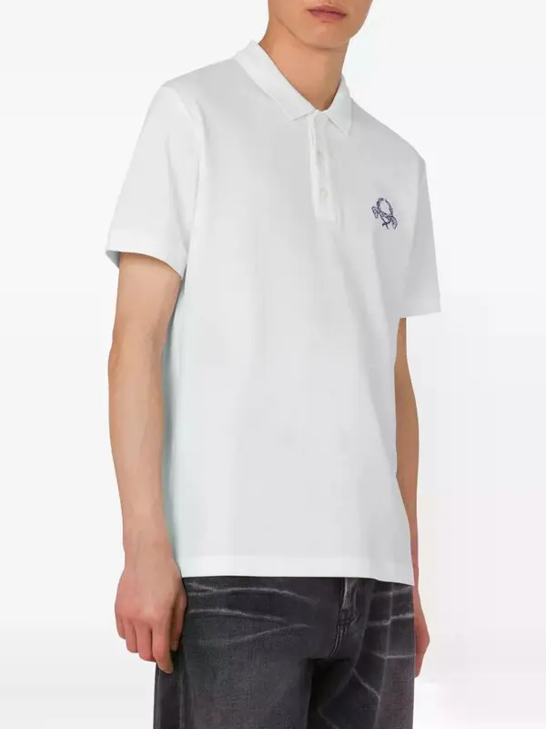 Moschino Cotton Polo Shirt - White