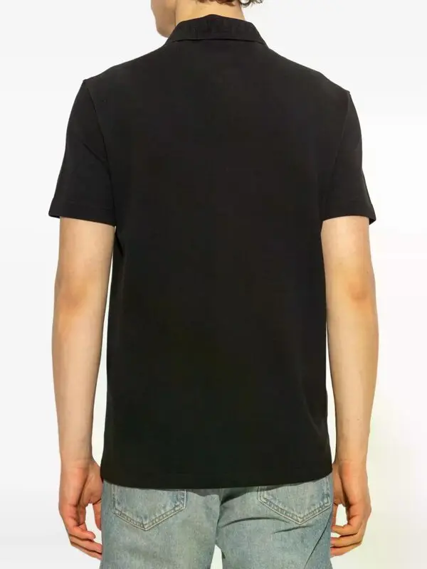 Versace Medusa-emblem Polo Shirt - Black