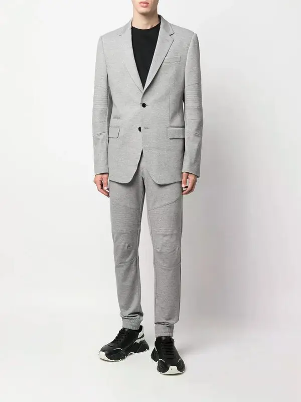 Philipp Plein Cuffed Single-breasted Suit