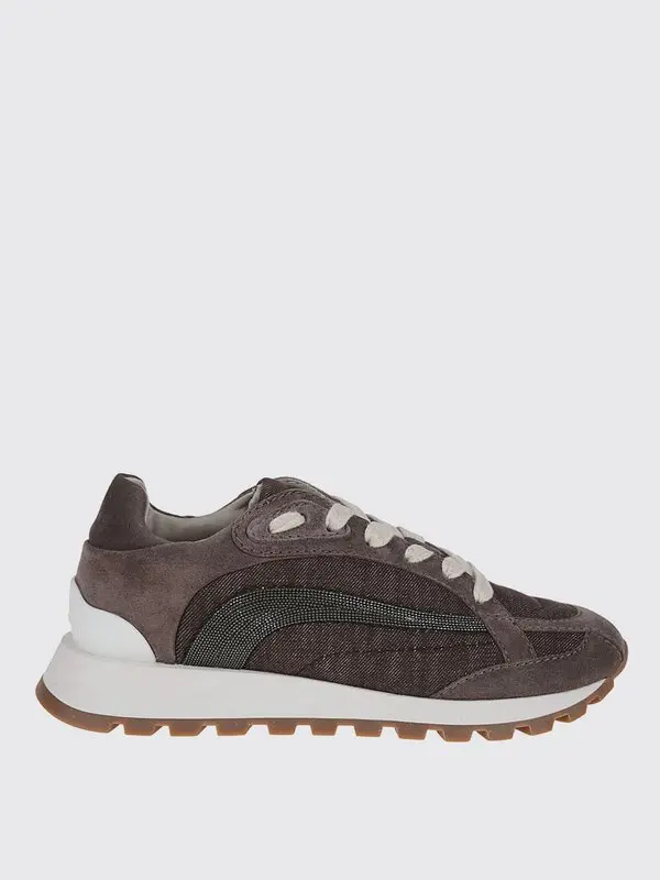 Brunello Cucinelli Lace Up Sneakers
