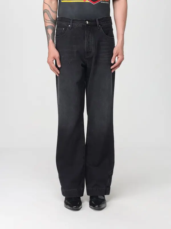 Amiri Straight Leg Jeans - Black