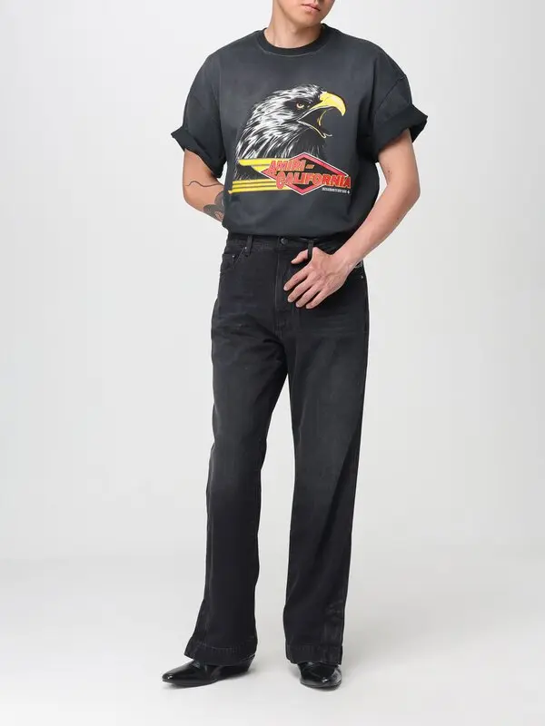 Amiri Straight Leg Jeans - Black