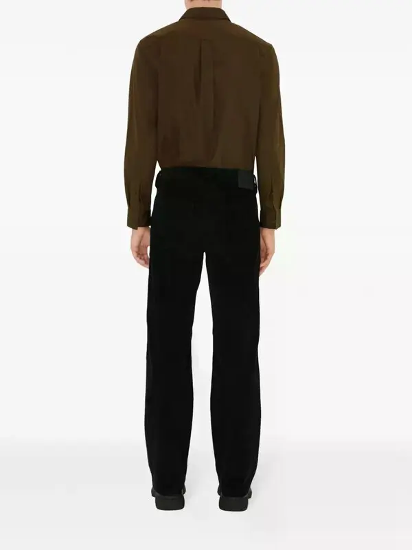 Burberry Logo-embroidered Shirt