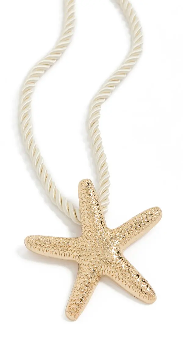 Ettika Starfish Statement Pendant Necklace - Gold