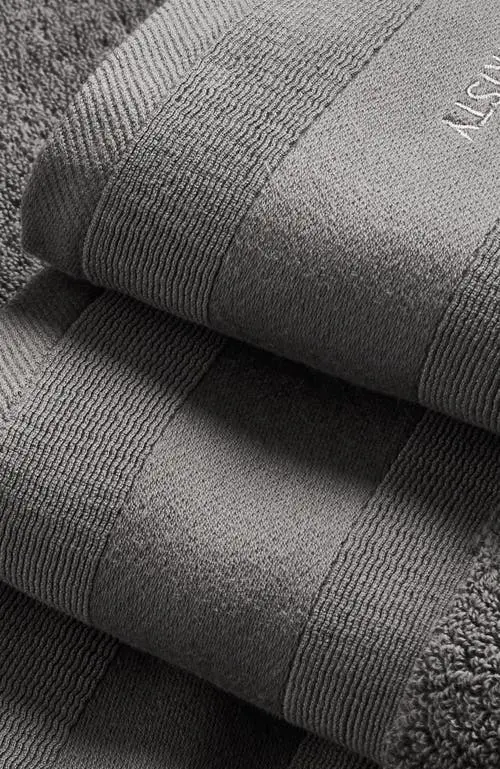 CHRISTY Signature Luxury 100% Cotton Bath Sheets - Charcoal