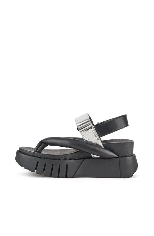 United Nude Delta Tong Sandals - Silver
