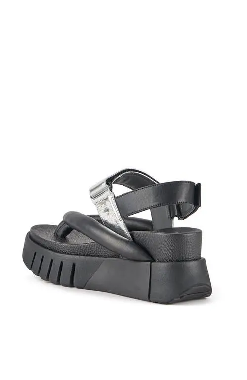 United Nude Delta Tong Sandals - Silver