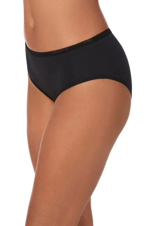 Dkny Cotton Blend Briefs - Black