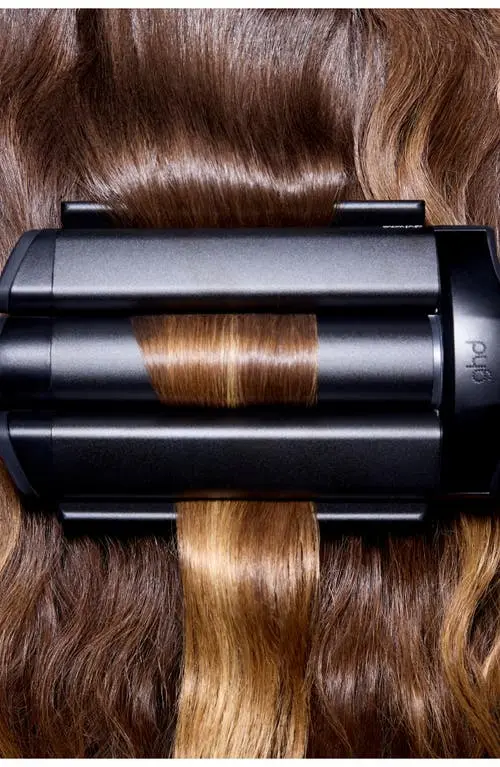 GHD Wave Triple Barrel Waver - Black