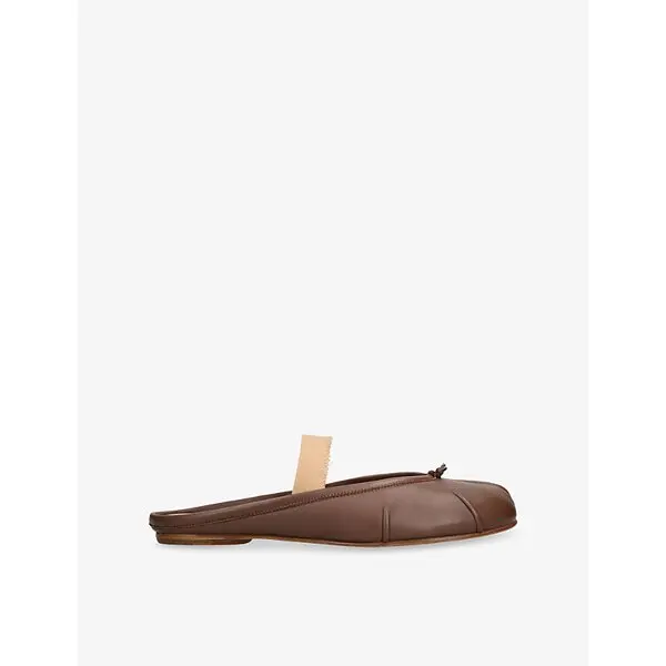 MAISON MARGIELA Tabi Band Leather Mules