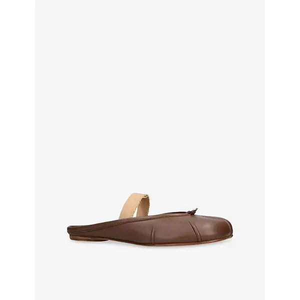 MAISON MARGIELA Tabi Band Leather Mules