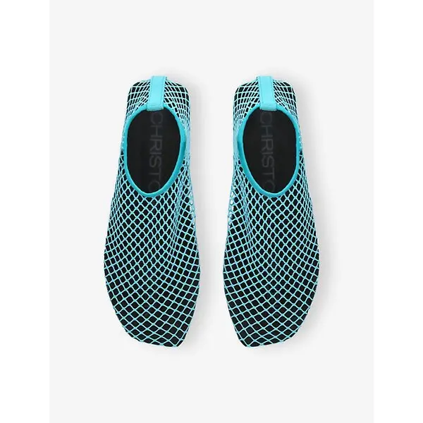 Christopher Esber Mesh Ballet Flats - Teal