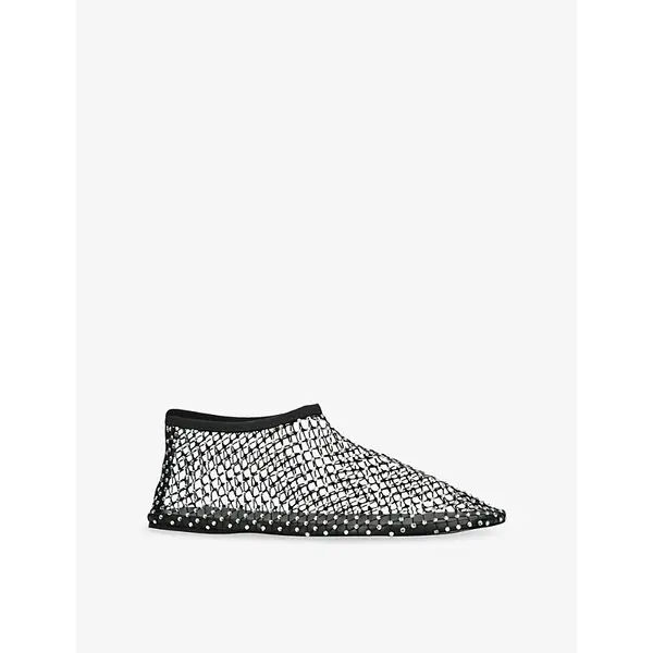 Christopher Esber Minette Mesh Ballet Flats - Black