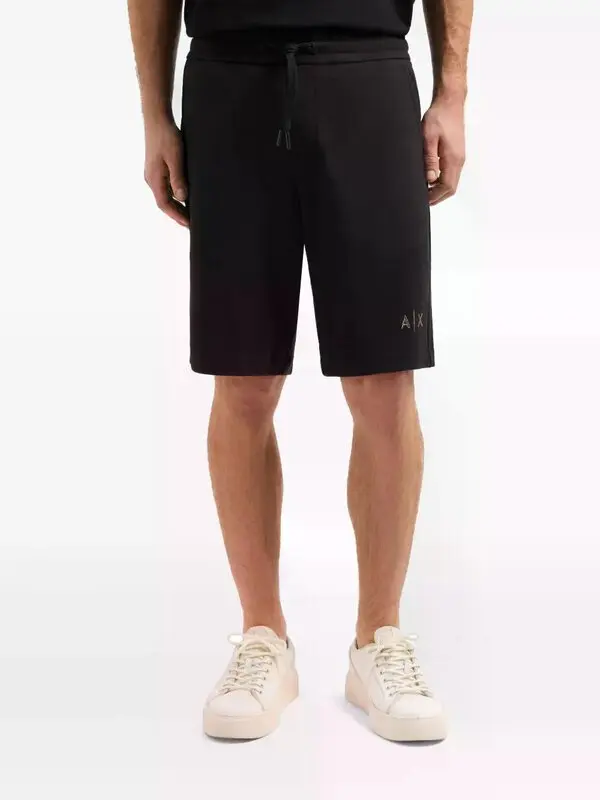 Armani Exchange Logo-print Shorts