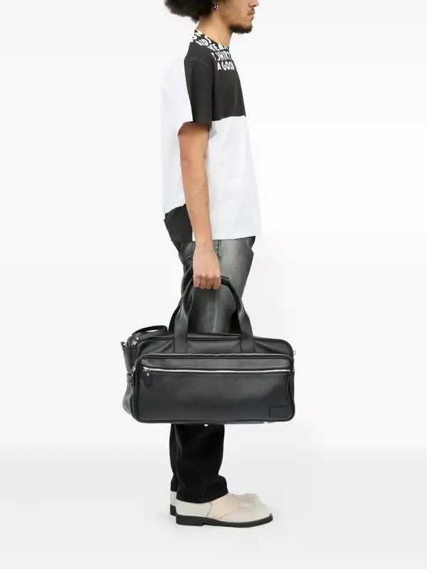 MAISON MARGIELA Textured Leather Duffle Bag