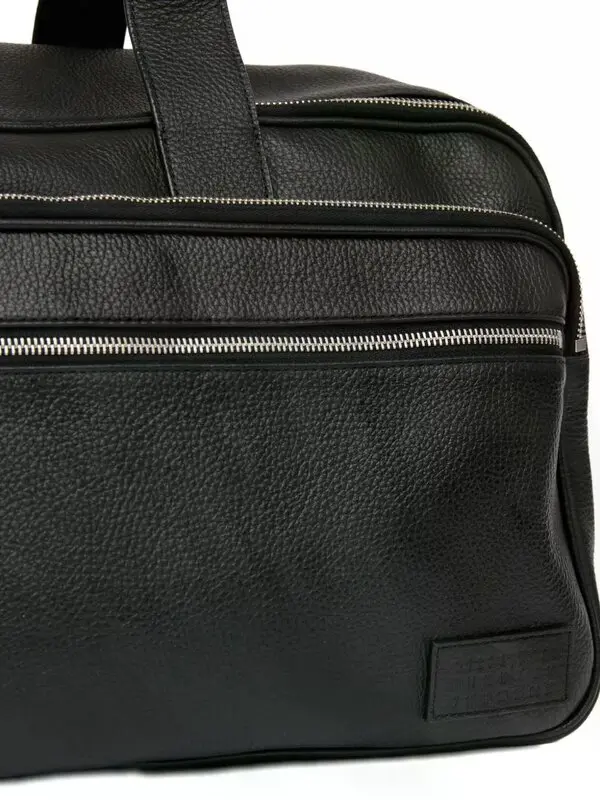 MAISON MARGIELA Textured Leather Duffle Bag