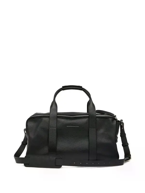 MAISON MARGIELA Textured Leather Duffle Bag