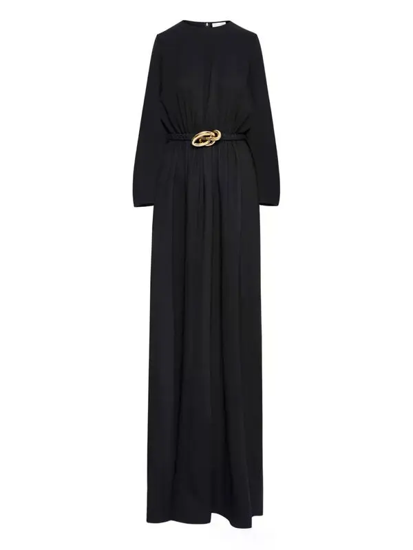 Oscar De La Renta Georgette Maxi Dress