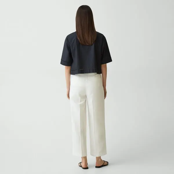 Theory Deep Pleat City Twill Pant