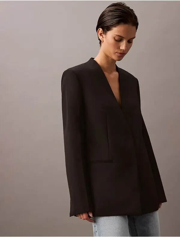Calvin Klein Classic Crepe Blazer