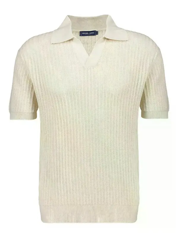 Frescobol Carioca Chain-stitch Polo Shirt