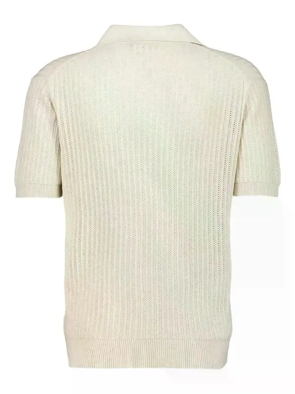Frescobol Carioca Chain-stitch Polo Shirt