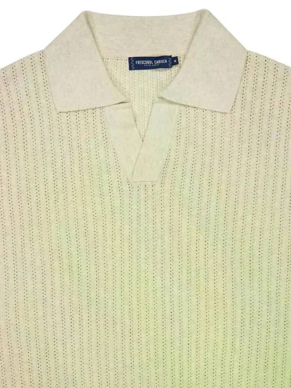 Frescobol Carioca Chain-stitch Polo Shirt
