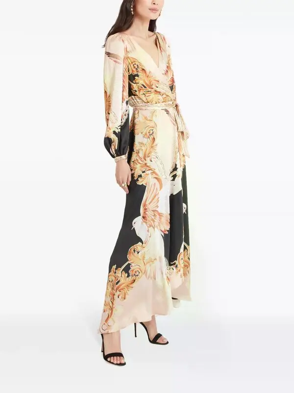 TEMPERLEY LONDON Graphic-print Wrap Dress