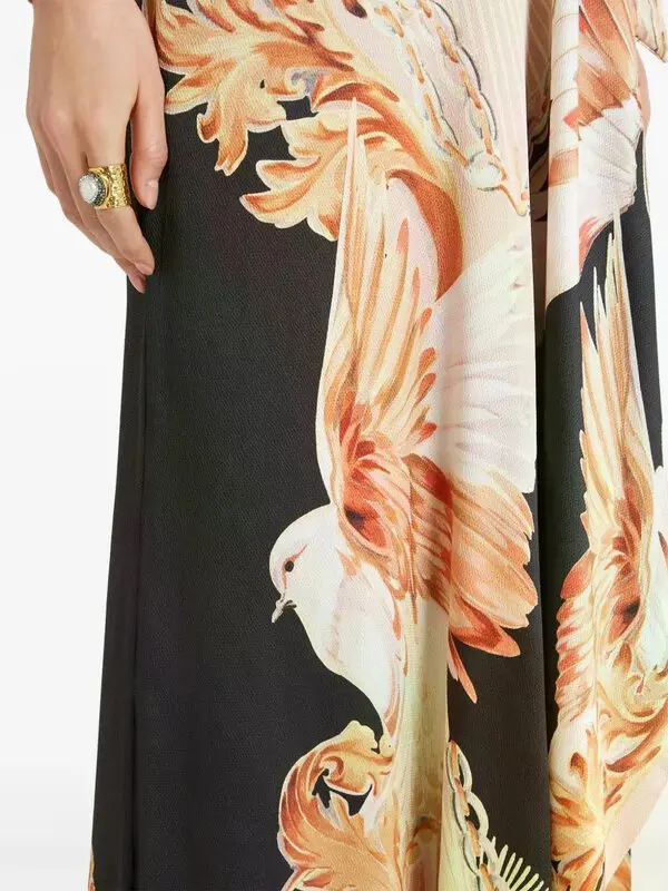 TEMPERLEY LONDON Graphic-print Wrap Dress