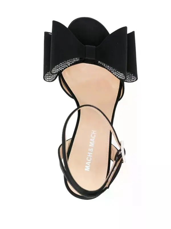Mach & Mach Le Cadeau 95mm Bow-detail Pumps
