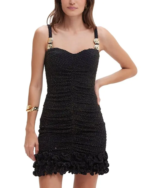 PatBO Gavea Ruched Mini Dress