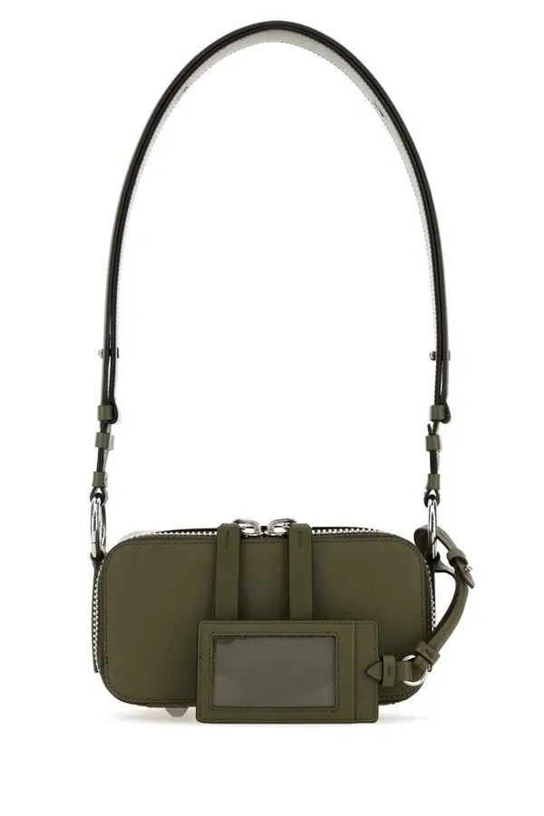 MAISON MARGIELA Leather Shoulder Bag - Green