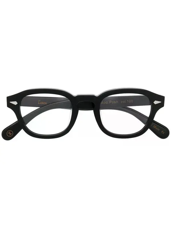 LESCA Round Frame Glasses