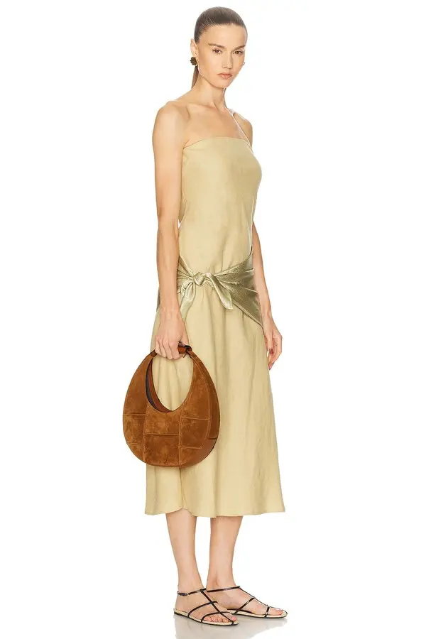 Staud Moon Tote Bag - Tan