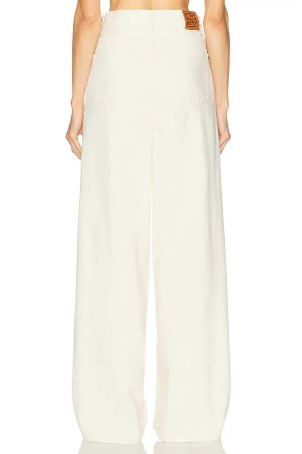 TOTEME High Waisted Wide Leg