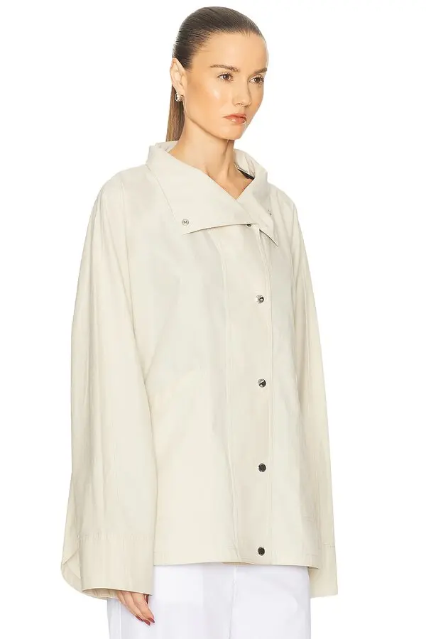 TOTEME Summer Parachute Jacket - Oyster