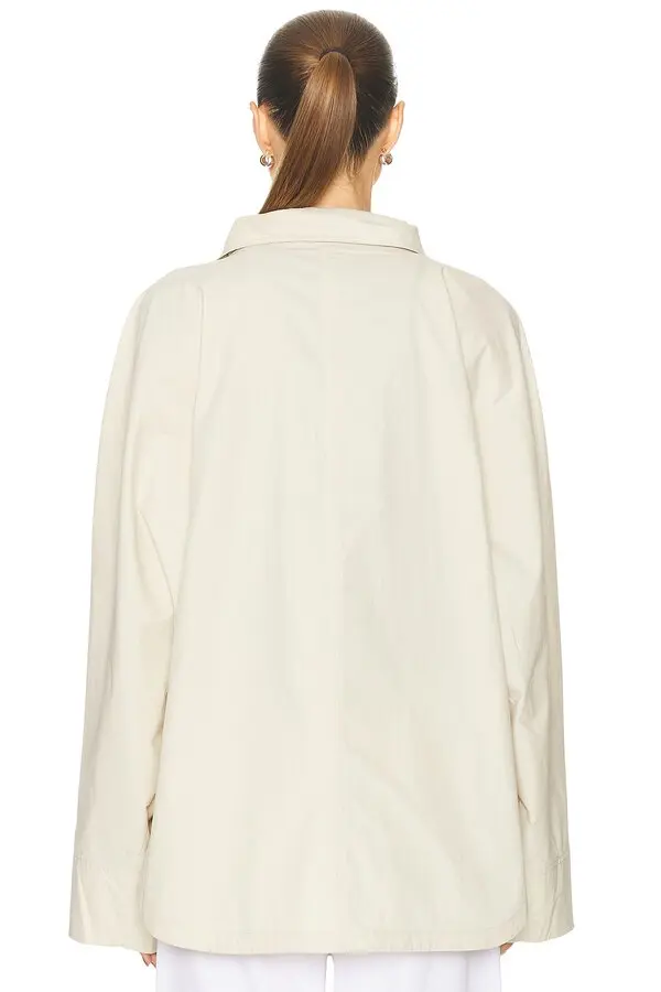 TOTEME Summer Parachute Jacket - Oyster