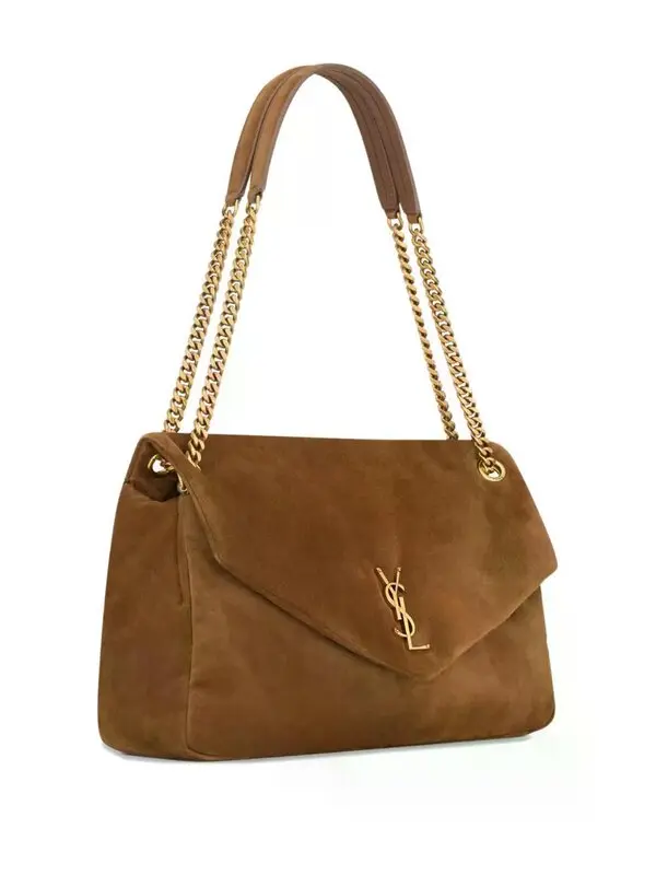 Saint Laurent Chain-strap Shoulder Bag - Brown