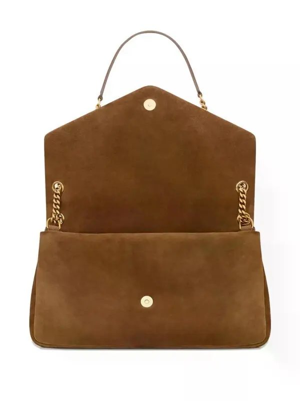 Saint Laurent Chain-strap Shoulder Bag - Brown
