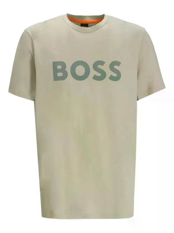 BOSS Logo-print T-shirt - Green
