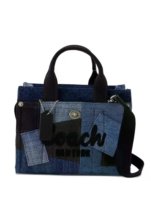 COACH Patchwork Denim Tote Bag
