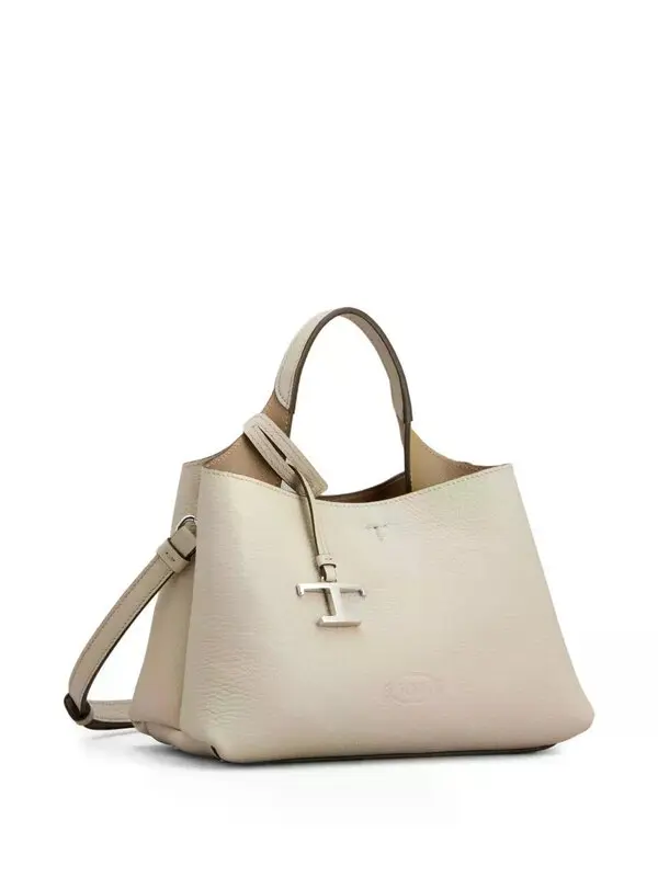 TOD'S Leather Mini Bag - Neutrals