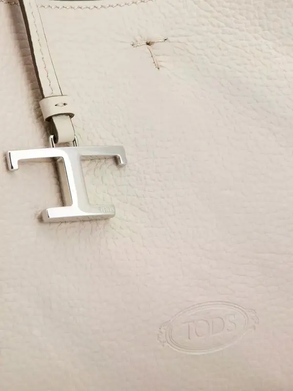TOD'S Leather Mini Bag - Neutrals