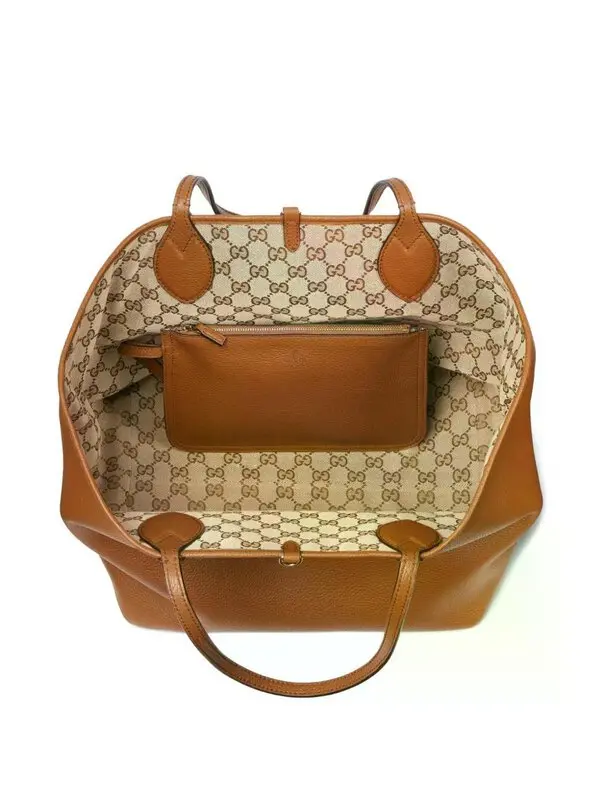 Gucci Large Totissima Leather Tote Bag