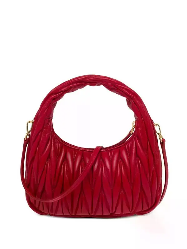 Miu Miu Mini Wander Matelassé Shoulder Bag