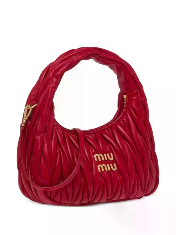 Miu Miu Mini Wander Matelassé Shoulder Bag