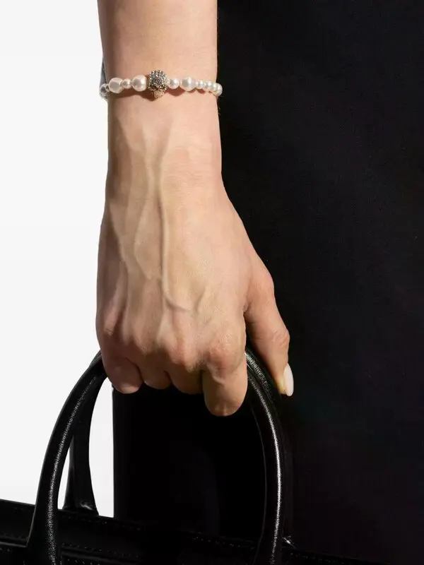 Alexander McQueen Pearl-embellished Bracelet