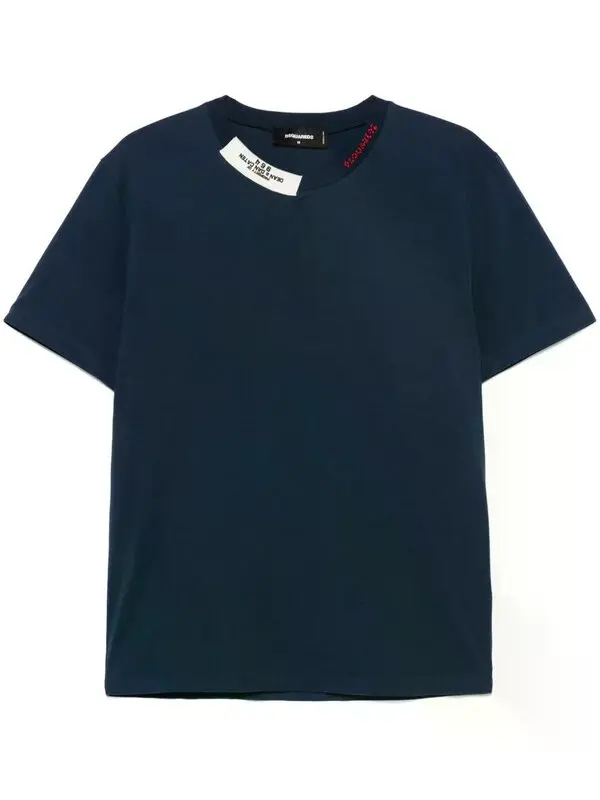 Dsquared2 Logo-embroidered T-shirt